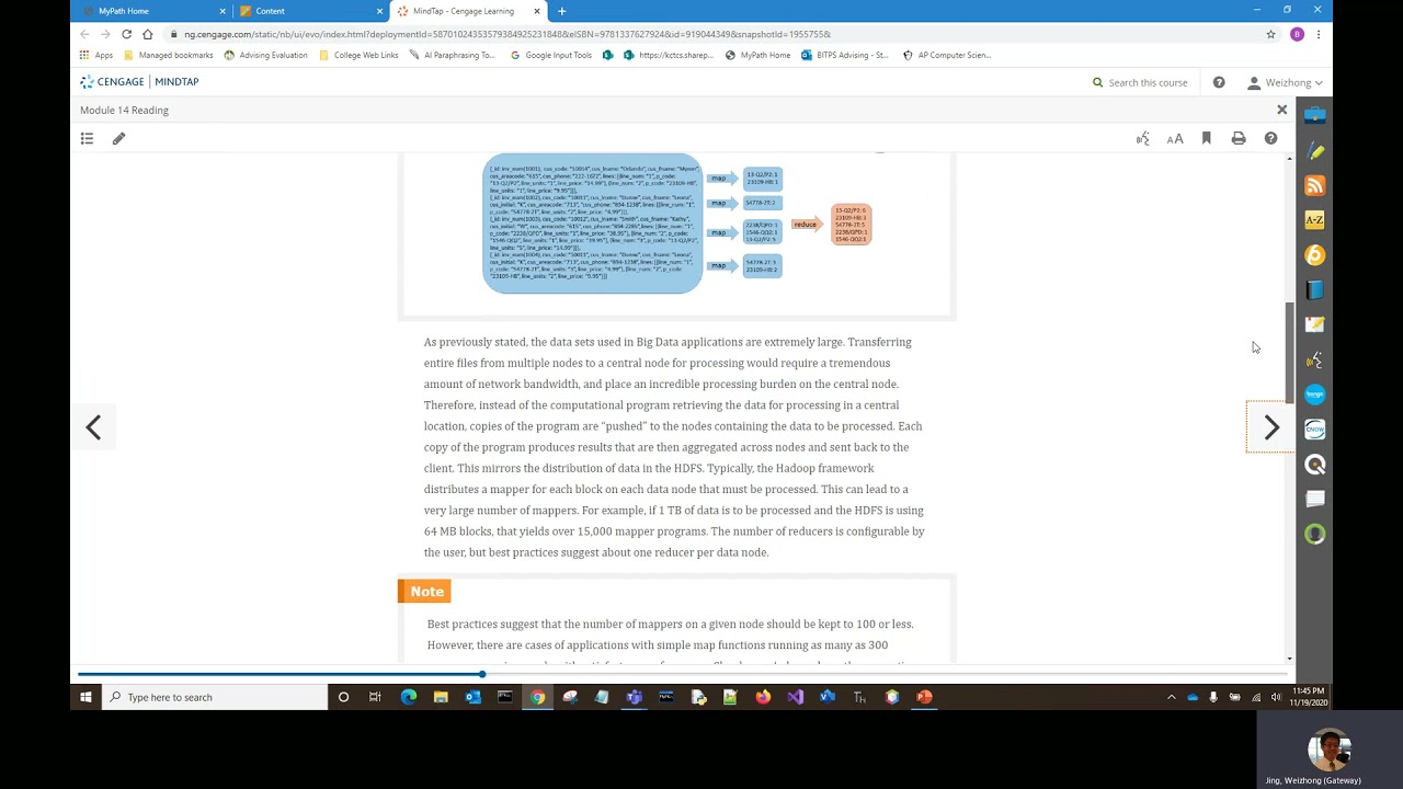 CIT170  Chapter 14 Big Data