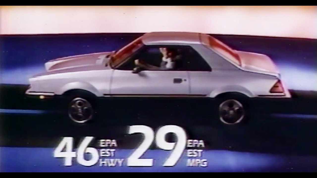 1982 Ford EXP commercial