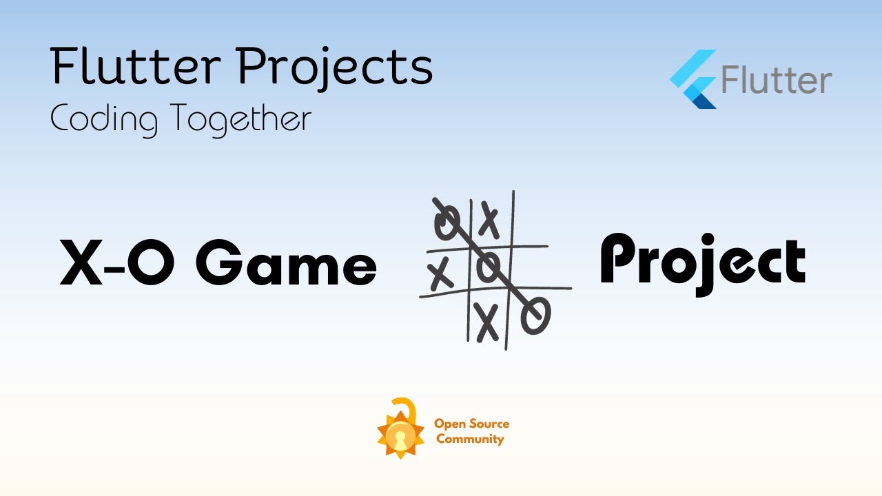X-O game Project | Flutter Projects Tutorial