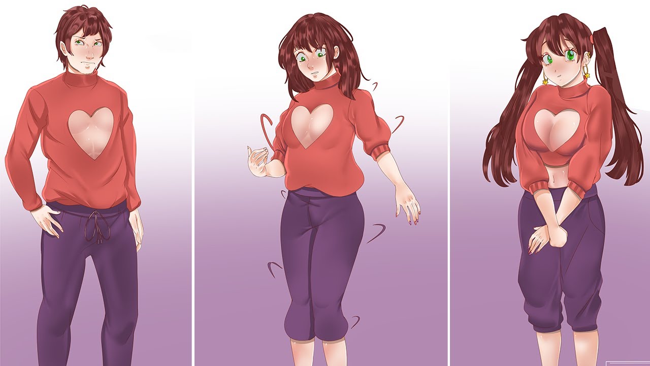 He Tried Girl Clothes… And Everything Changed | TG TF Comic Dub 116
