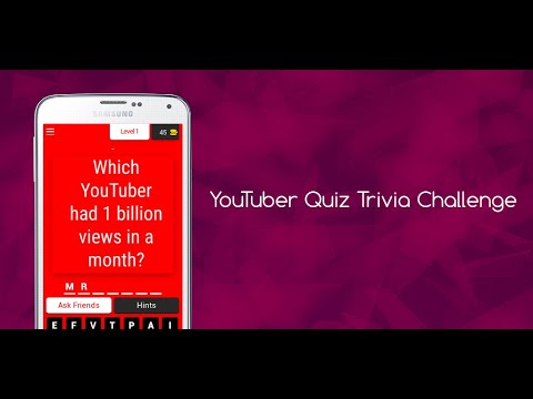 YouTubers Trivia Quiz Game for Android - Free App Download