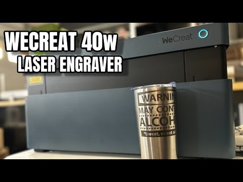WECREAT VISION 40W LASER - IMPRESSIVE!