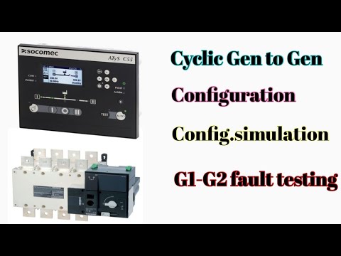 CYCLIC GEN TO GEN SOCOMEC c55 and ITS simulation benzblogs