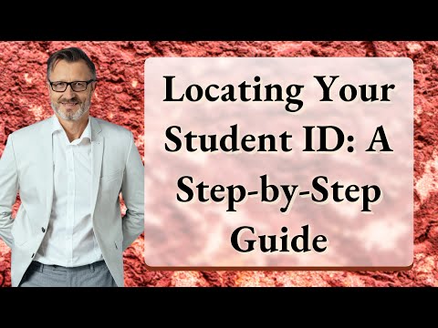 Locating Your Student ID: A Step-by-Step Guide