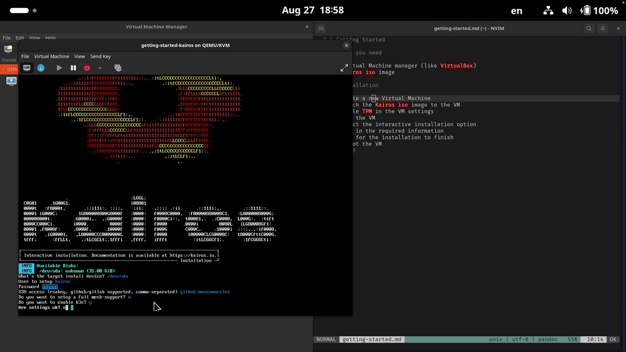 Getting Started with Kairos