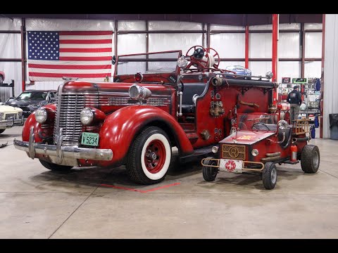 1938 Diamond T Firetruck For Sale - Walk Around Video