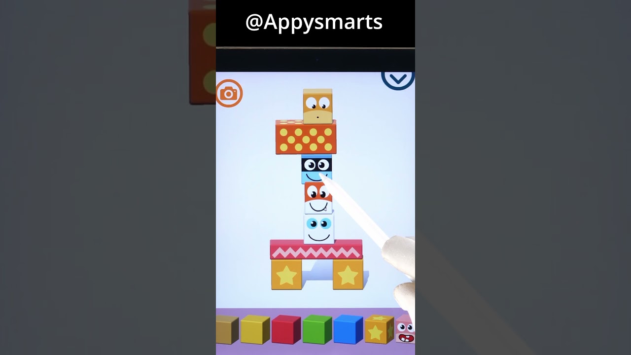 Pango Blocks Kaboom: Let's Build Number 1!  #puzzlegames #gamesforkids #numbersforkids