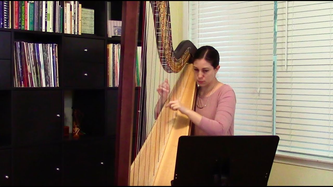 Trois Petites Bluettes by Alphonse Hasselmans, Inspirational Videos for Young Harpists, #48