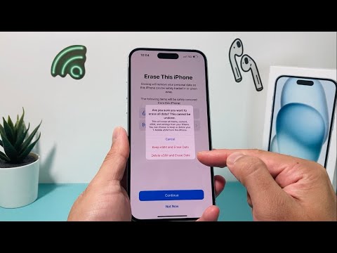 How to Factory Reset iPhone Without Removing eSIM