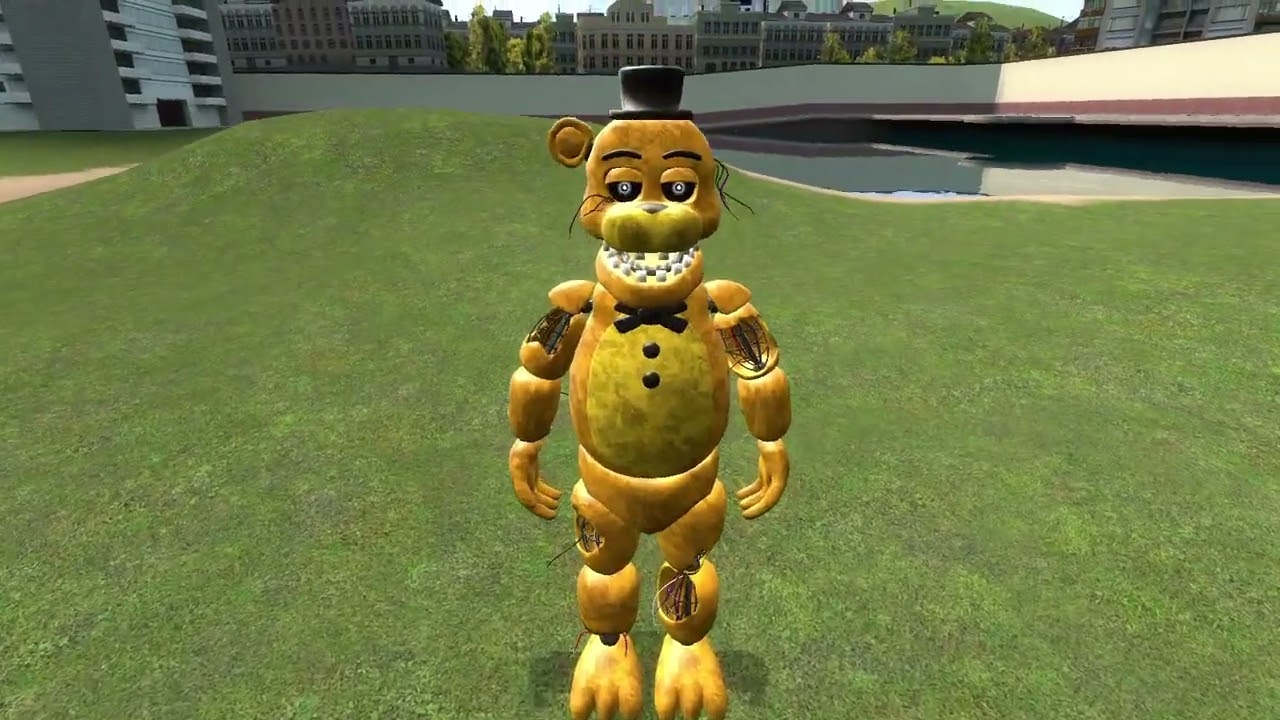 RafaX45 or Rafamodels and Rafa Models Withered Golden Freddy/Fredbear V2