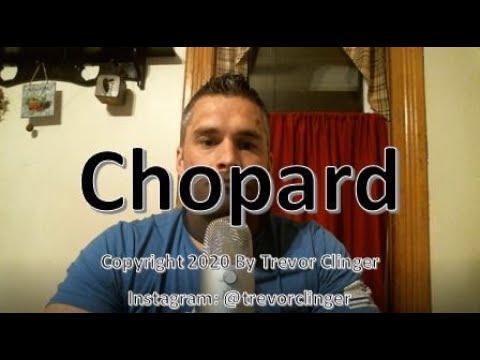 How To Pronounce Chopard