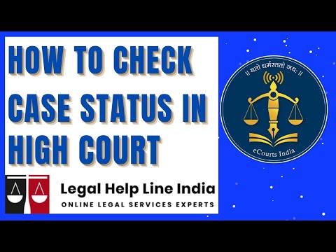How to Check Case Status in High Court