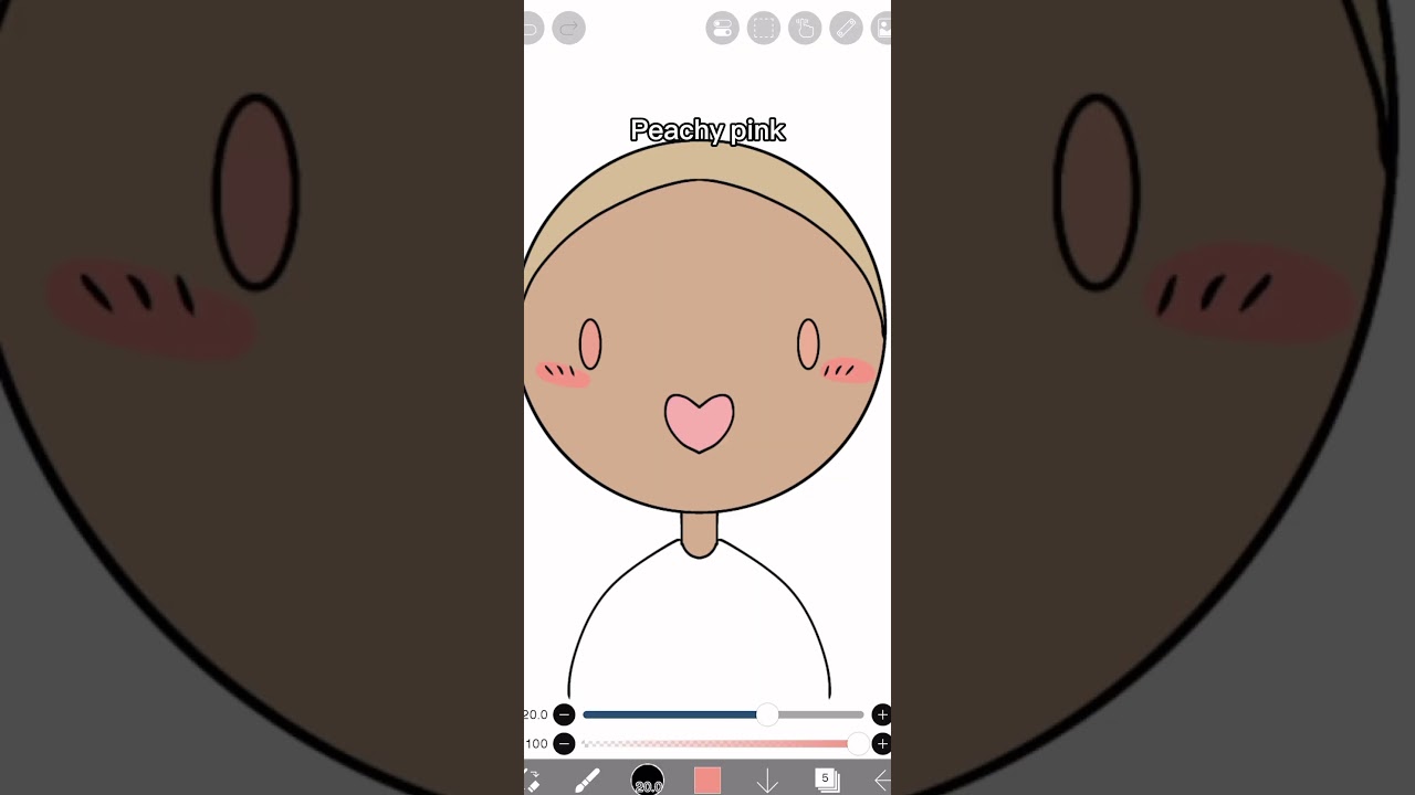 Once again drawing a girl with random colors! #art #drawing #digitalart #colors #anime #artchallenge