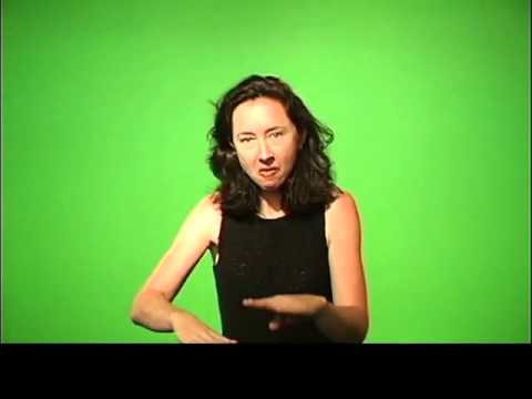 American Sign Language ASL Video Dictionary - toes pointing in