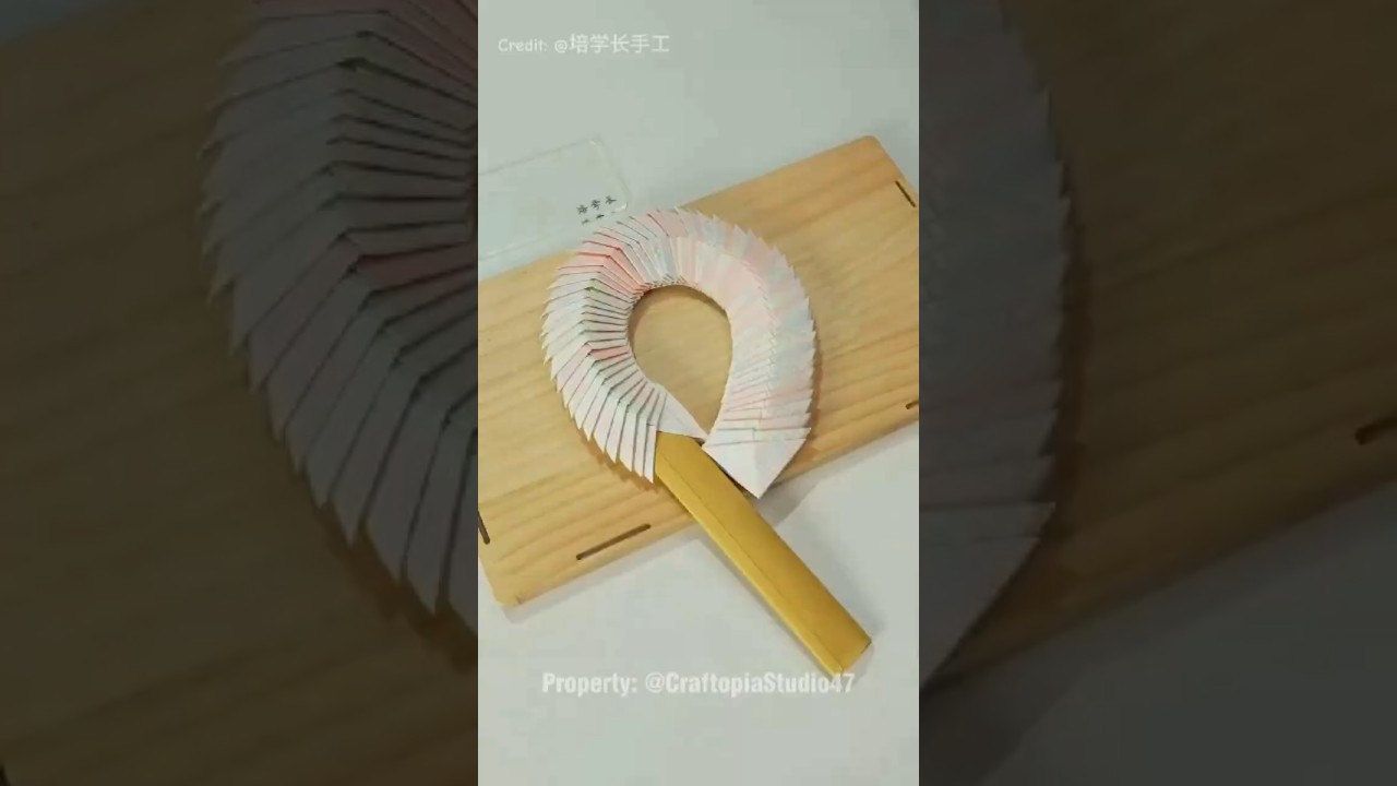 How to make a paper dragon bone whip #shorts #trending #videoviral #art #diy #origami #fypシ
