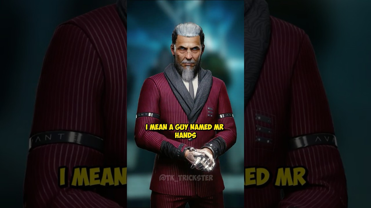 Mr. Hands Has a... Unique Way w/ Words... #Cyberpunk2077