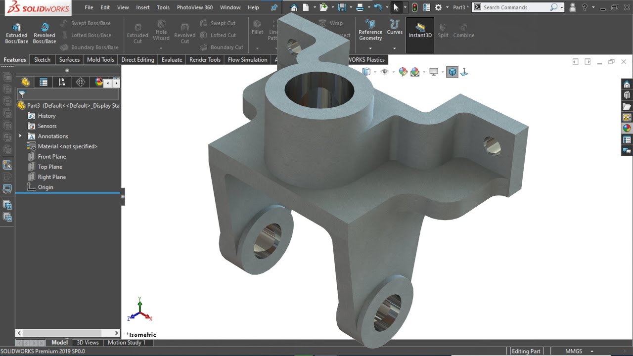 SolidWorks Advanced Tutorial Exercise 3