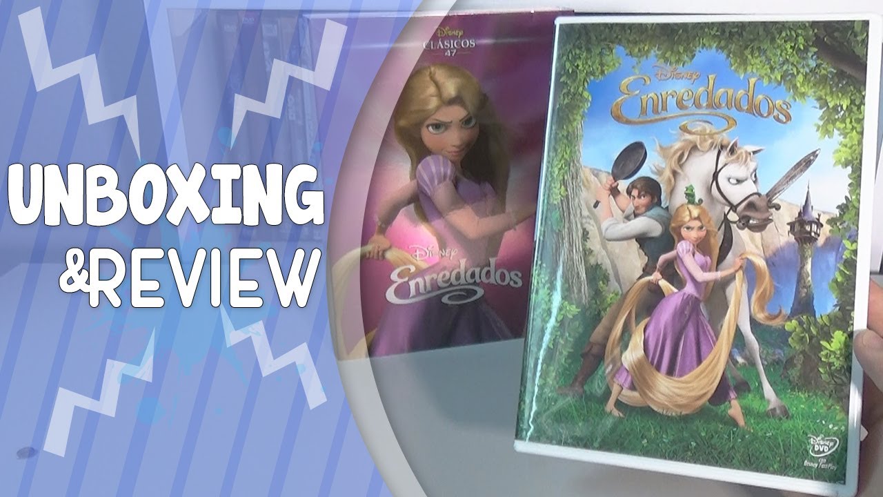UNBOXING & REVIEW | ENREDADOS (Tangled) (DVD)