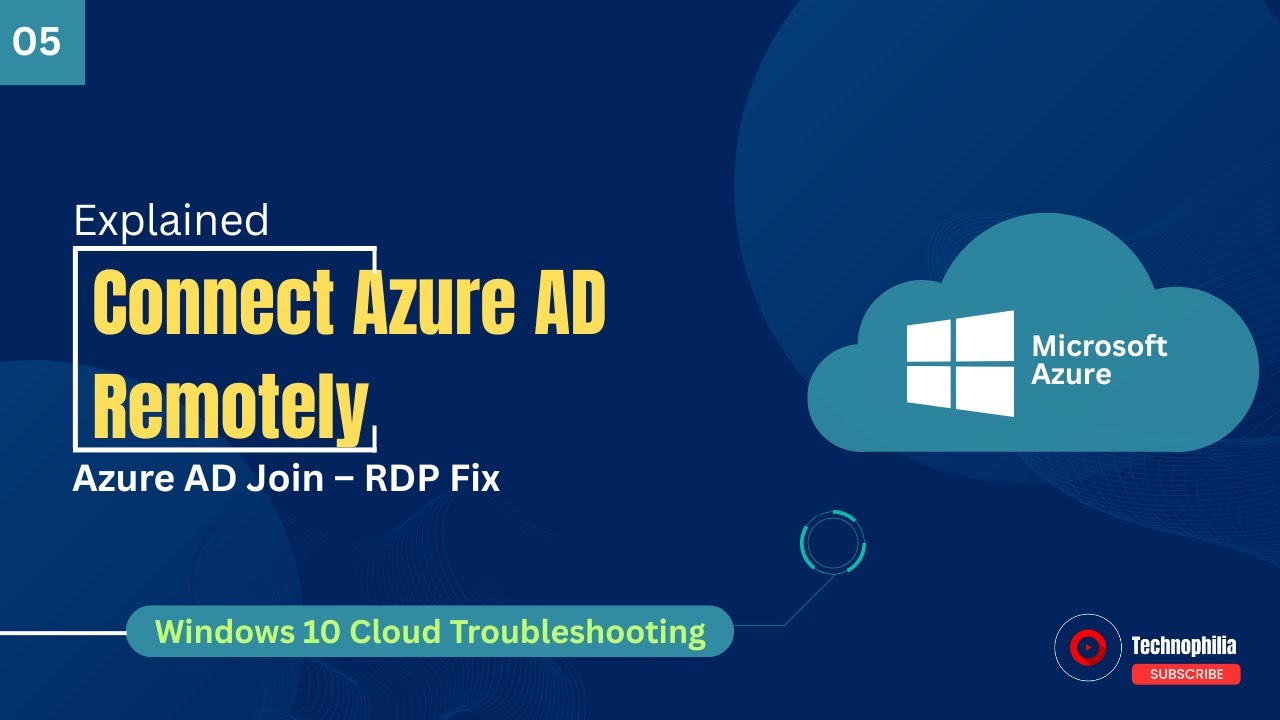 Remote Desktop Connection to Azure Active Directory | Fix RDP Issues in Azure Virtual Machines