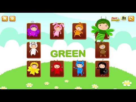 Color Name for Little Learners : learning games for kids | Play & Learn ...