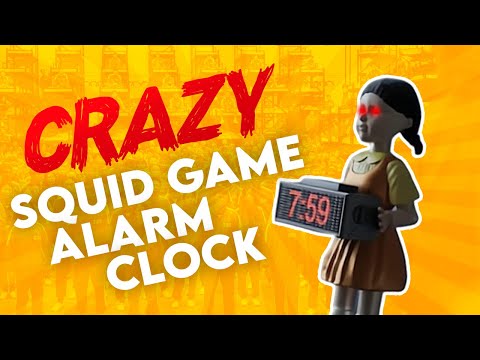CRAZY SQUID GAME ALARM CLOCK 😨