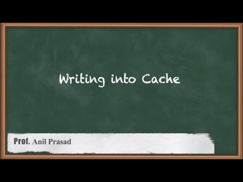 Understand Writing into cache - Memory - GATE - Computer Organisation and Architecture - CSE ...
