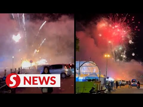 Two nabbed for dangerous fireworks set off at Dataran Zero, Sungai ...