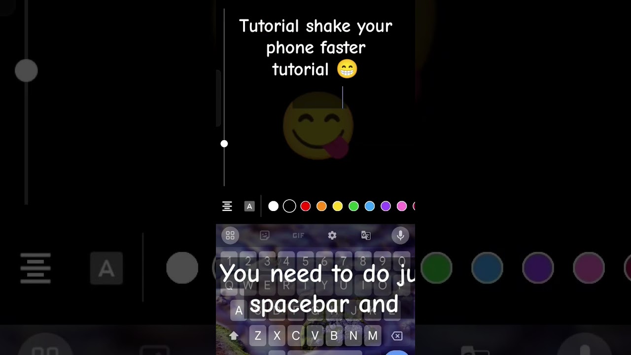 Tutorial shake your phone 🤳📱#trending