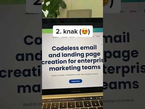Easy to use email and landing page creation platforms! #emailmarketing #landingpage