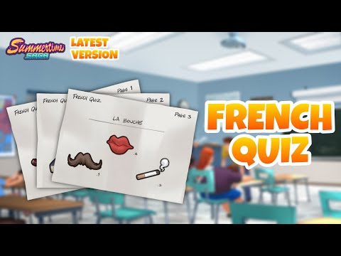 French Quiz Guide - Summertime Saga 0.20.16 (Latest Version)