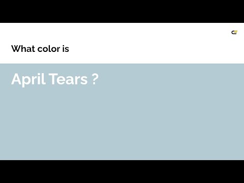 April Tears color #b4cbd4 hex color - Blue color - Warm color b4cbd4