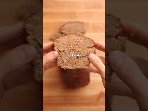 Seeing if meatloaf is good #cooking #food #foodasmr #recipe
