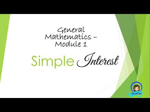Simple Interest-Quarter 2 Lesson/Module 1