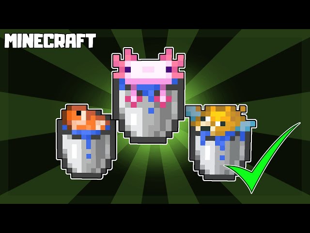 How to make a Bucket of Tropical Fish in Minecraft: Step by Step Guide