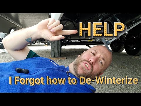 Help.....I forgot how to de-winterize