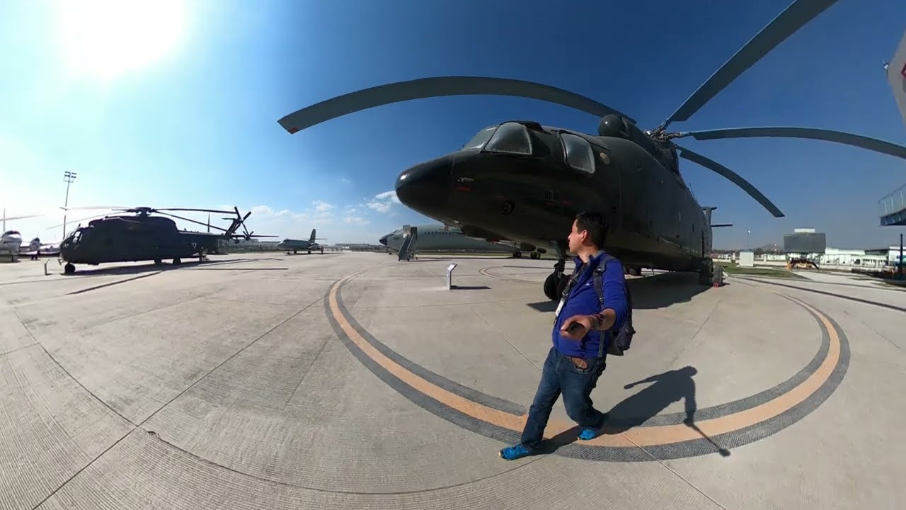 MUMA AIFA Museo Militar de Aviación Helicoptero de loas mas grandes del mundo Ruso#MUMA #AIFA