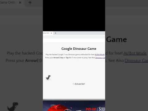 GOOGLE TIPS AND TRICKS #2 " HOW TO HACK GOOGLE DINOSAUR GAME "
