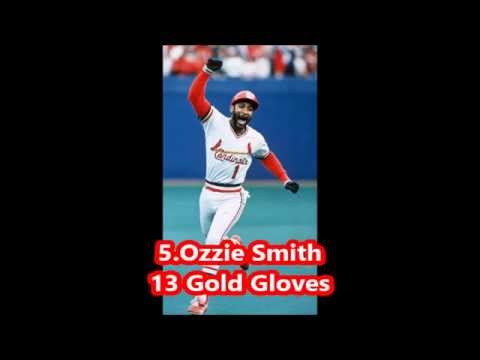 Top 10 Most Gold Gloves Won