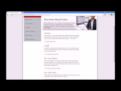 How to Download and Install NinjaTrader