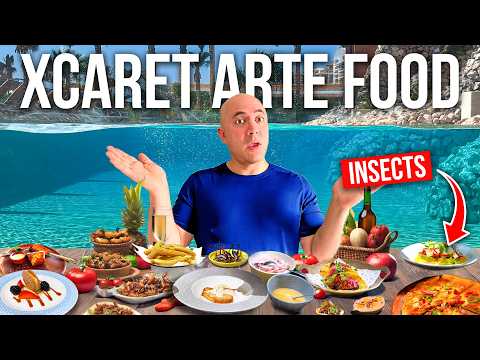 Hotel Xcaret Arte Restaurants Review (BEST ALL-Inclusive Resort Food?)