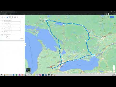 Planning a Road Trip with Google Maps (Math with Mr. Ray)