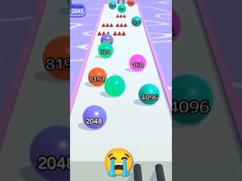 🔴🤓🤵🏻 #games #ballrun2048 #amazingrun #2048game #gaming #goingballsfastrunnergameplay #puzzlegame