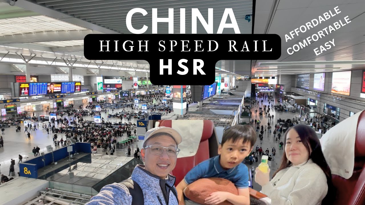 How to Take & Book High Speed Train (HSR) in China Tutorial - Bullet train with 12306 App