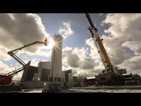 Building a new LNG station (Timelapse) / Mattheeuws Eric Transport