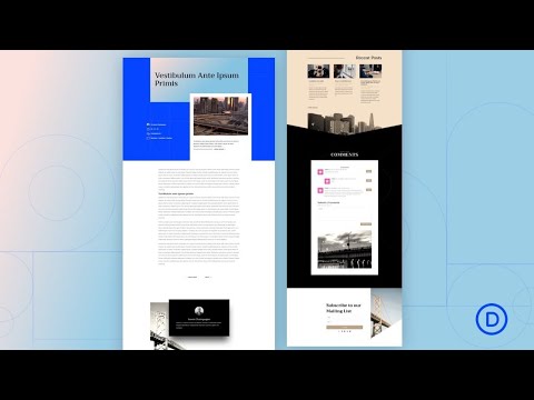 Download a FREE Blog Post Template for Divi’s Engineering Firm Layout Pack 1