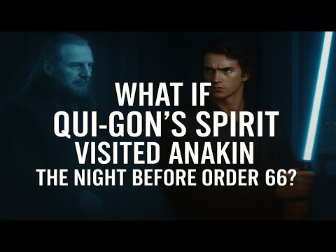 What If Qui-Gon's Ghost Visited Anakin the Night Before Order 66? | Star Wars: Jedi Night Stories