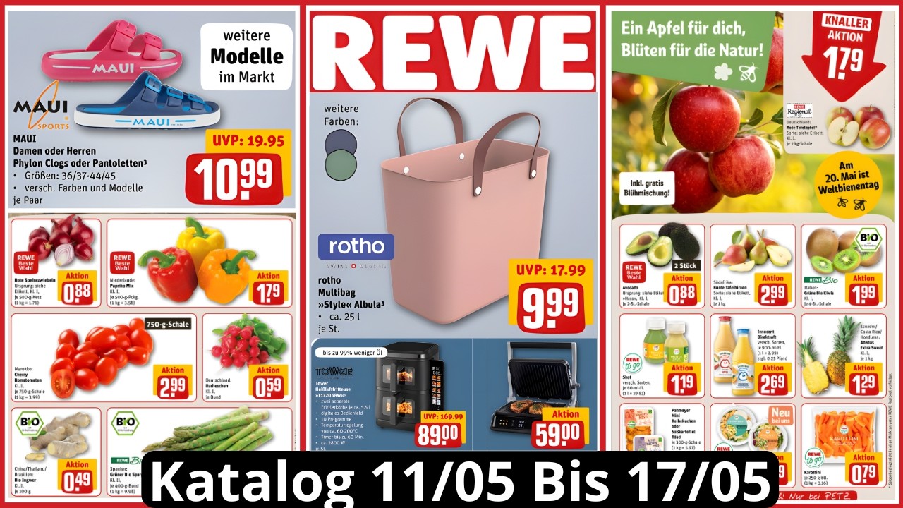 REWE Deutschland | Neuer Prospekt vom 11/05/26 bis 17/05/2026 | Angebote & Aktionen #rewe #prospekt