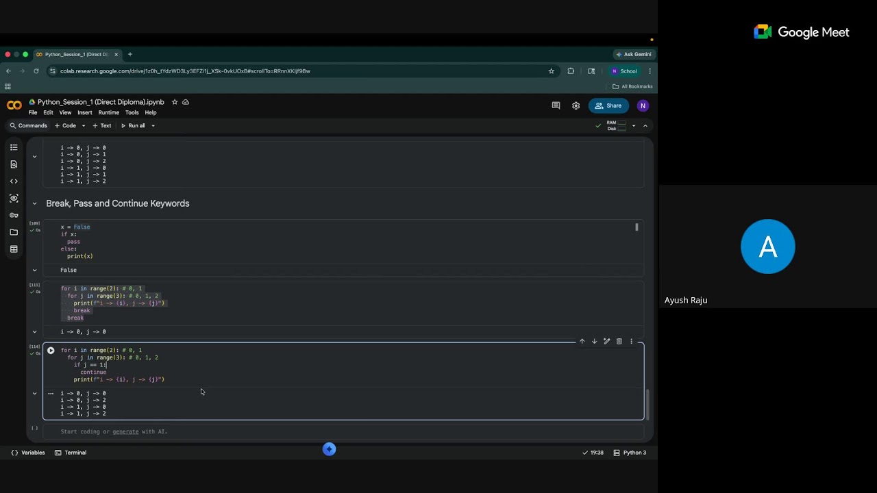 DAD Session 1 - Python