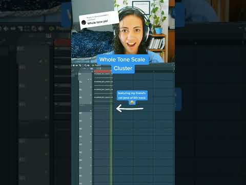 Whole Tone Scale Cluster #shorts