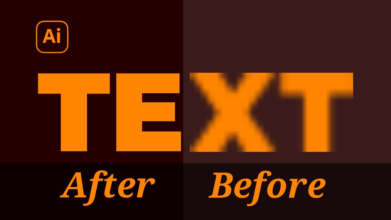 How to Vectorize Text in Illustrator (Step-by-Step Guide) 💯